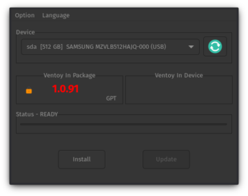 Ventoy (Windows/Linux) — Nitrux — #DisruptiveByDesign — Official Website